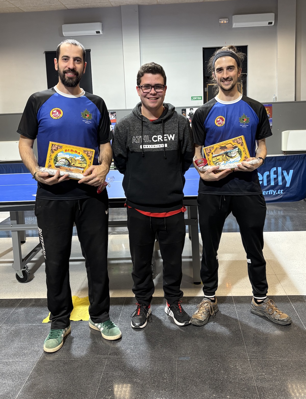 Eduard Morató i Joan Toledo guanyen el torneig de dobles 2026 del TTI ...