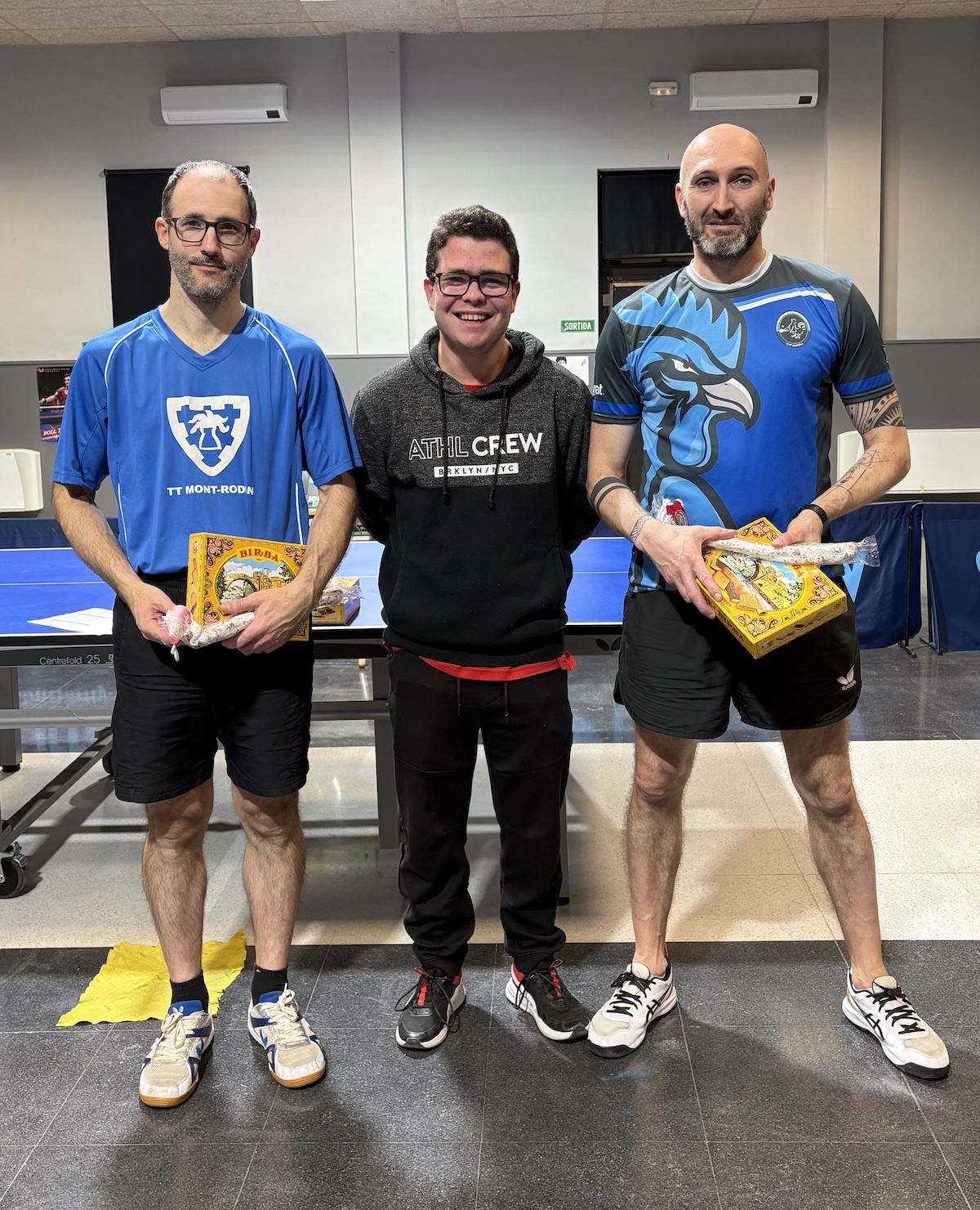 Eduard Morató i Joan Toledo guanyen el torneig de dobles 2026 del TTI ...